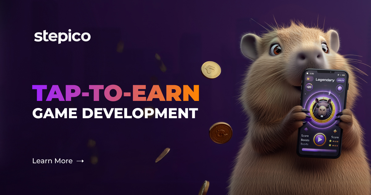 Tap-to-Earn Game Development | Stepico Games